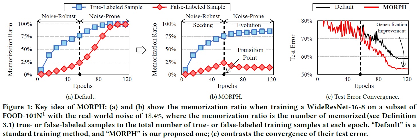 Robust Learning by Self-Transition for Handling Noisy Labels (KDD 2021) | Minseok Kim